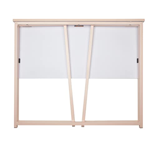 Urban Shop Folding Computer Desk-No Tools Assembly, White/Pink