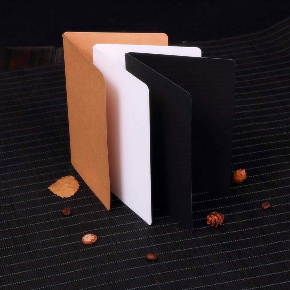ZOOYOO Blank Tent Table Place Cards Paper Greeting Cards for Weddings, Folded Seat Assignment Setting Label, Banquet Party Event, 3.5 x 2.7 Inch Pack of 50(Black