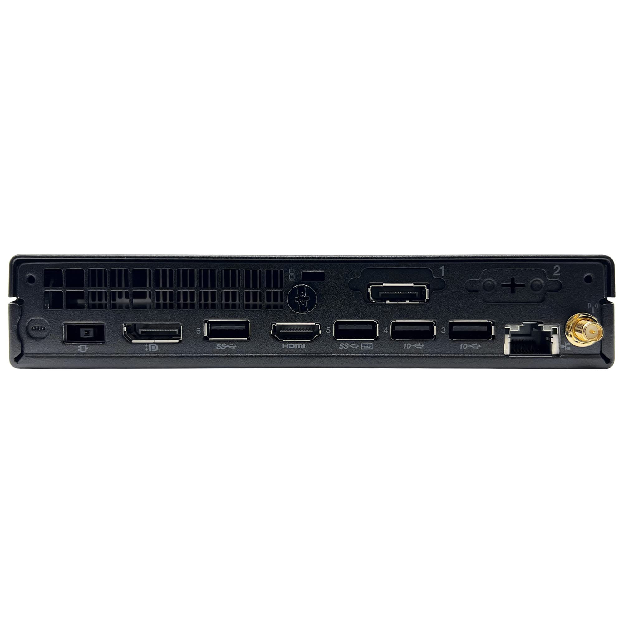 Lenovo ThinkCentre M70q Mini Desktop Computer - 10th Gen Intel Core i5-10400T 6-Core up to 3.60 GHz CPU, 32GB DDR4 RAM, 8TB SSD, Intel UHD Graphics 630, WIFI 6 + Bluetooth 5.1, Windows 10 Pro