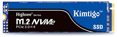 kimtigo 256GB SSD M.2 2280 NVMe Interface PCIe Gen 3x4 Internal Solid State Drive (Read/Write Speed up to 2500/1100 MB/s) 3D NAND KTP-660