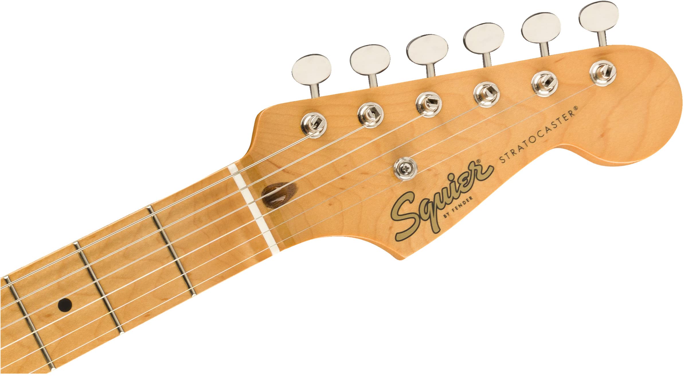 Fender Squier Classic Vibe '50s Stratocaster - Black Bundle with Gig Bag, Instrument Cable, Tuner, Strap, Strings, Picks, and Austin Bazaar Instructional DVD