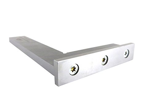 Kinex 4034-12-015 6 Inches Tall x 4 Inches Wide Try Machinist Square with Base DIN 875/1 Square to w/in 0.0007 Inches