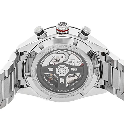 Tag Heuer Carrera Porsche Special Edition Chronograph Automatic Grey Dial Mens Watch CBN2A1F.BA0643