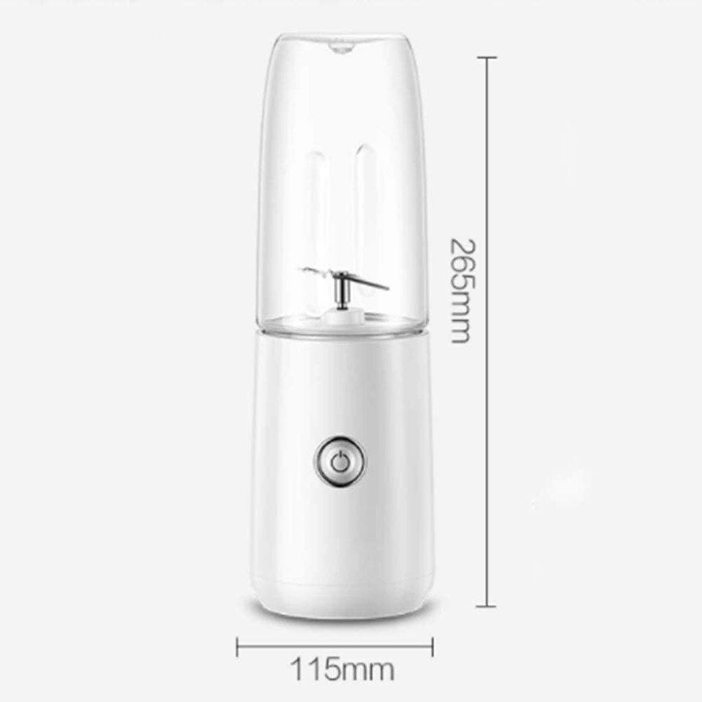 MXJCC Portable Blender, Smoothie and Shakes, Mini Blender with 2 Blades,Li-ion Battery for Baby Food,Travel,Gym