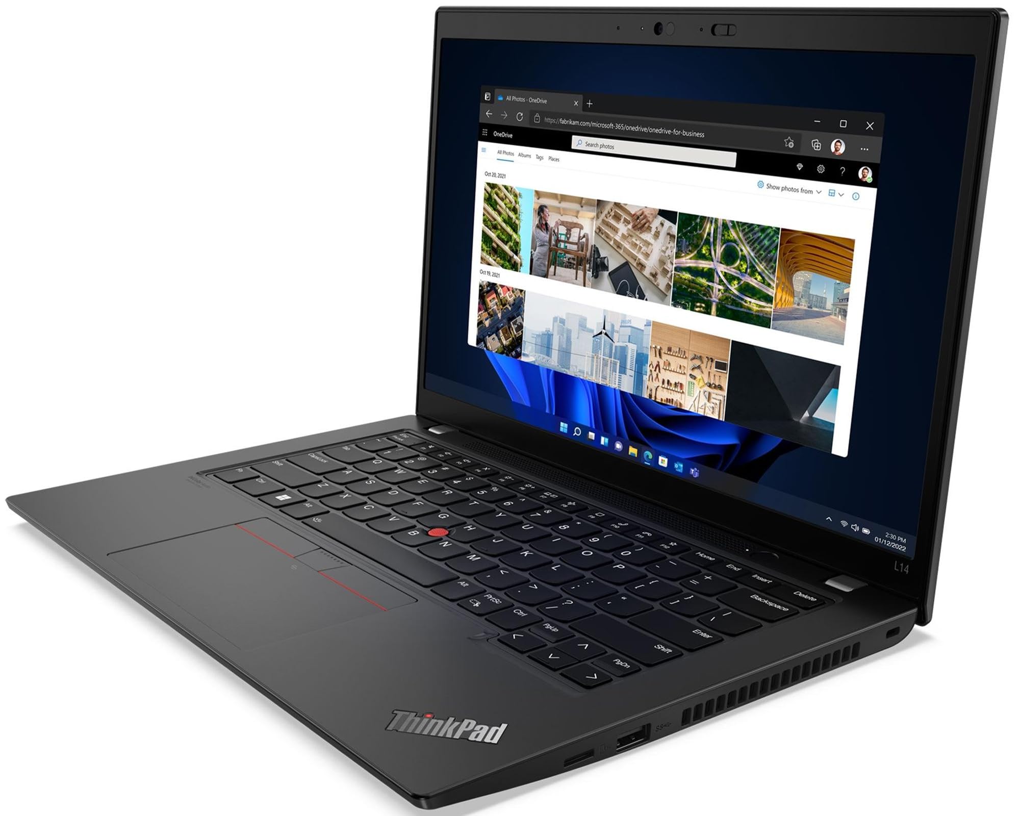 Lenovo ThinkPad L14 Gen 3 Touchscreen 14.0" FHD IPS Home & Business Laptop (Intel i5-1235U 10-Core, 16GB RAM, 512GB PCIe SSD, Intel Iris Xe, WiFi 6, Bluetooth 5.2, Webcam, HDMI, Win 10 Pro) with Hub