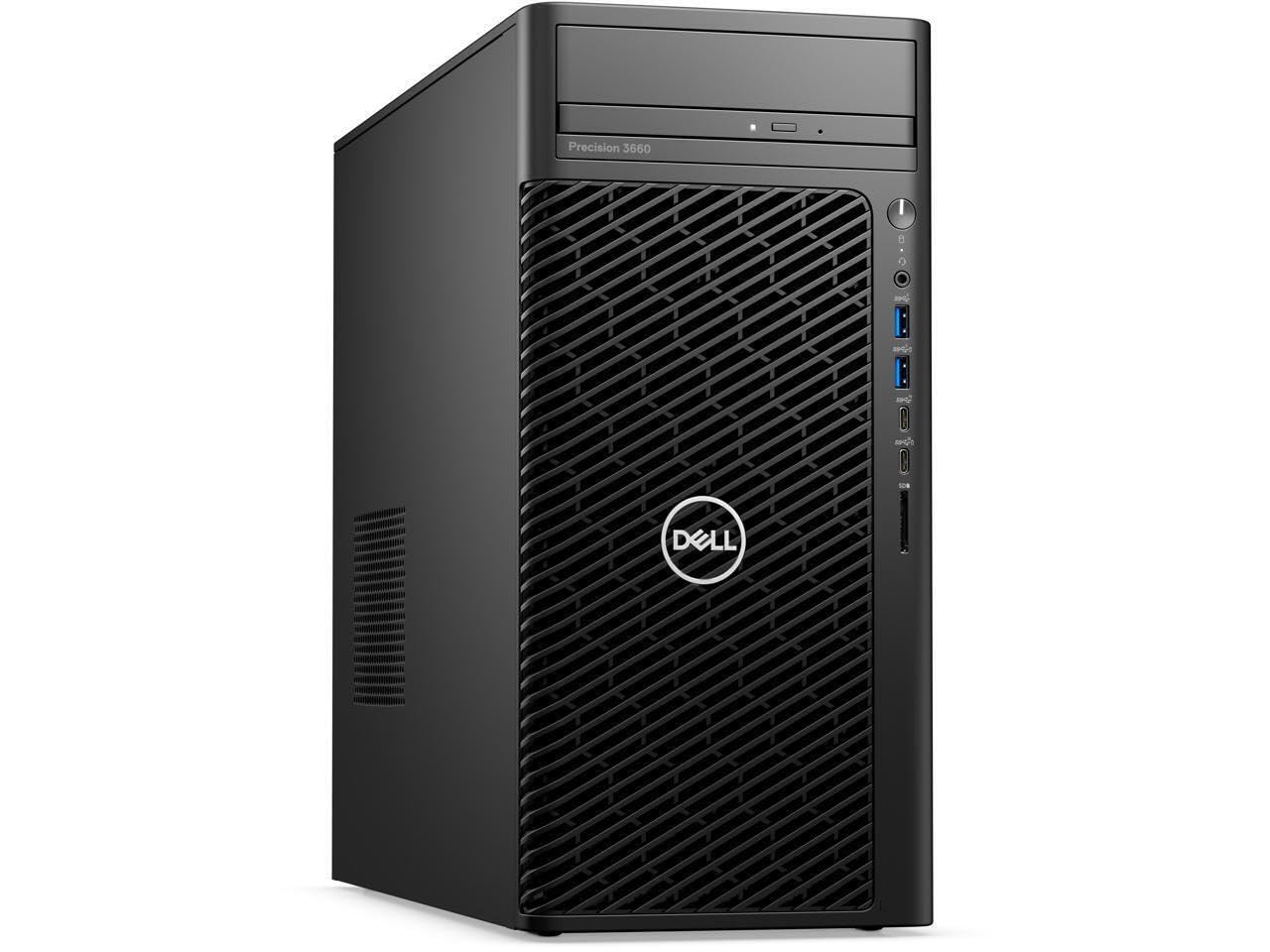 Dell Precision 3660 Tower Intel Core i7 13700 16C 64GB RAM DDR5 1TB SSD NVIDIA RTX A2000 12GB GDDR6 - DVD+/-RW - Keyboard, Mouse Windows 11 Pro