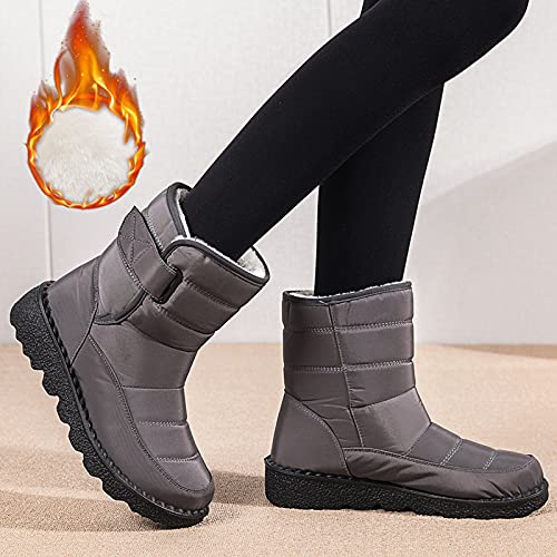 FASDNENDYS Winter Short Girls Boots Outdoor Shoes Bootie Warm Ankle Snow for Women Boots Short Walking Boots