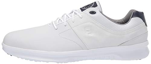 FootJoy Men's Contour Series Previous Season Style Golf Shoes, White, 12 M US