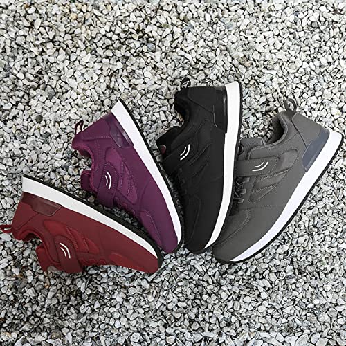 FASDNENDYS Winter Walking Boots Couple Models Women's Middle Aged and Elderly High Top Plus Velvet Shower Shoes for Women Red