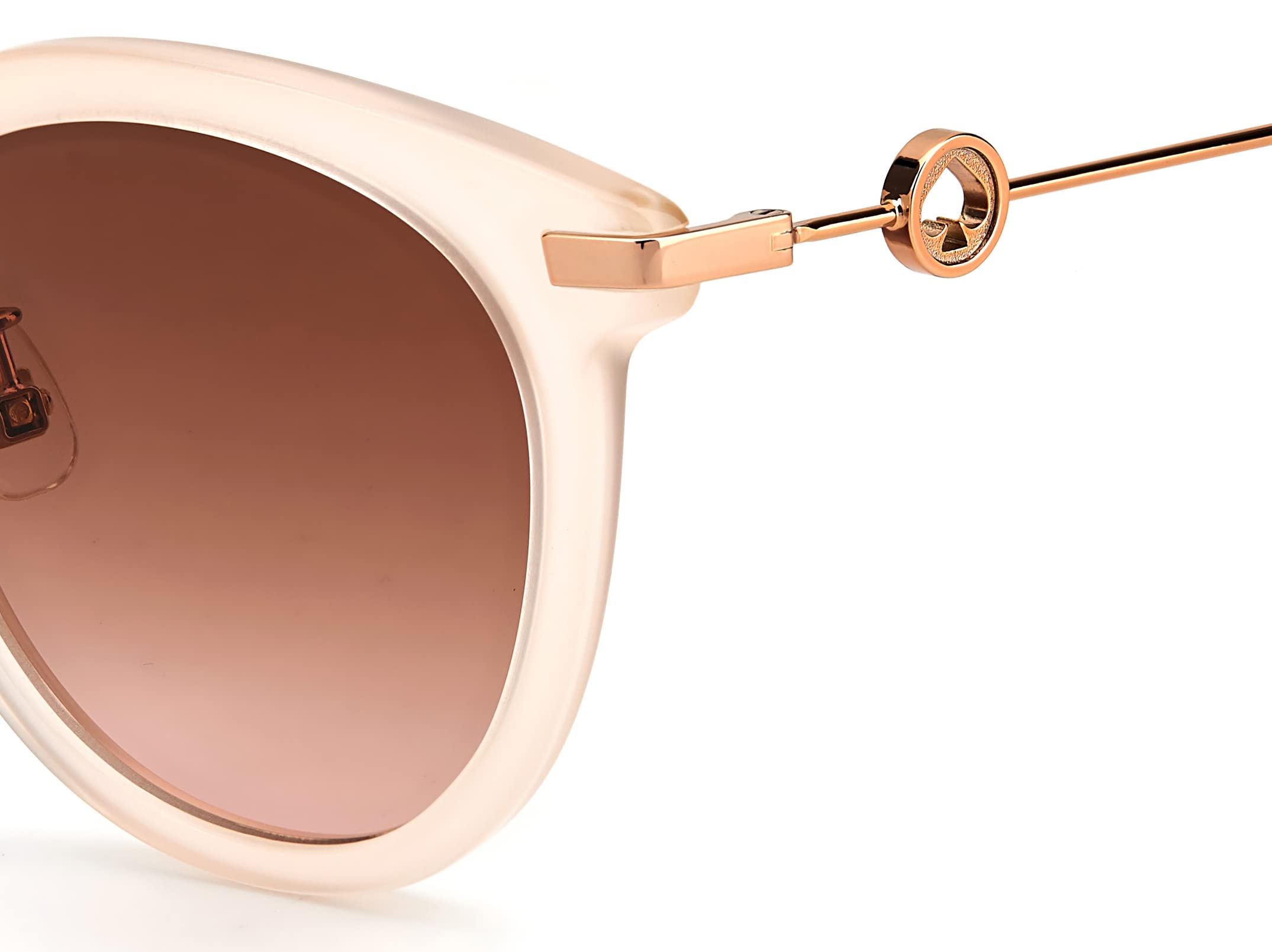 Kate Spade New York Women's Keesey/G/S Oval Sunglasses, Pink, 53mm, 22mm