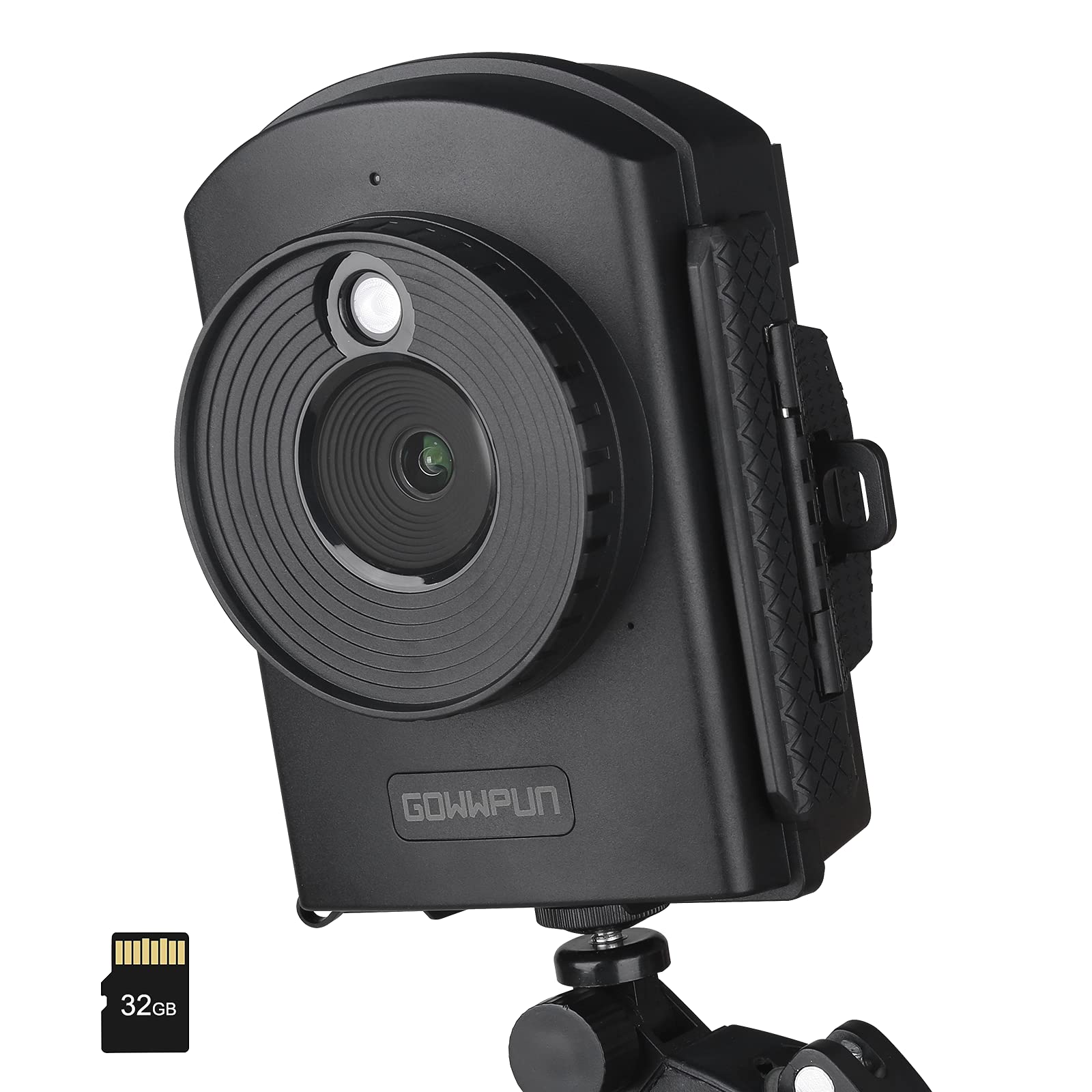 GOWWPUN Time Lapse Camera Construction - Outdoor Security Timelapse Camera Perfect for Construction Outdoor,Working at Home,School,Tourism Record,2.4''LCD,120° Angle View,IP66 Waterproof
