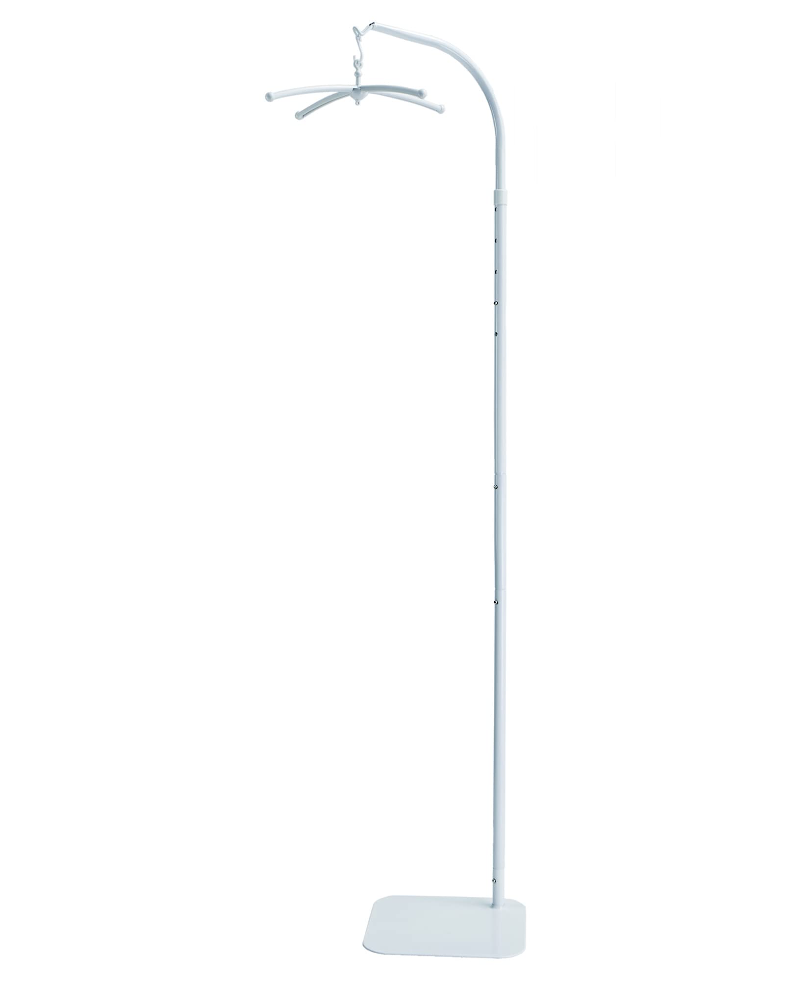 Lanttoe Floor-Standing Mobile Arm 69 Inches for Baby Nursery-Baby Mobile with Matching Nursery Mobile Attachment-Multifunction Mobile Arm-Upgrade Large Base Anti-Dumping System