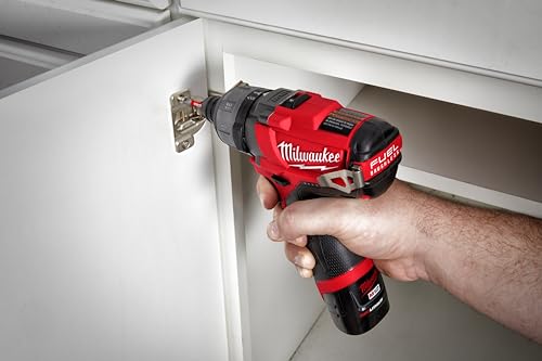 MILWAUKEE'S Cordless Screwdriver, 12V, 1/4 In., Red (2402-20)
