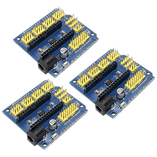 for Nano I/O Expansion Sensor Shield Module for Arduino R3 Nano V3.0 / Nano Pro Compatible with R1 Duemilanove 2009 (5pcs)