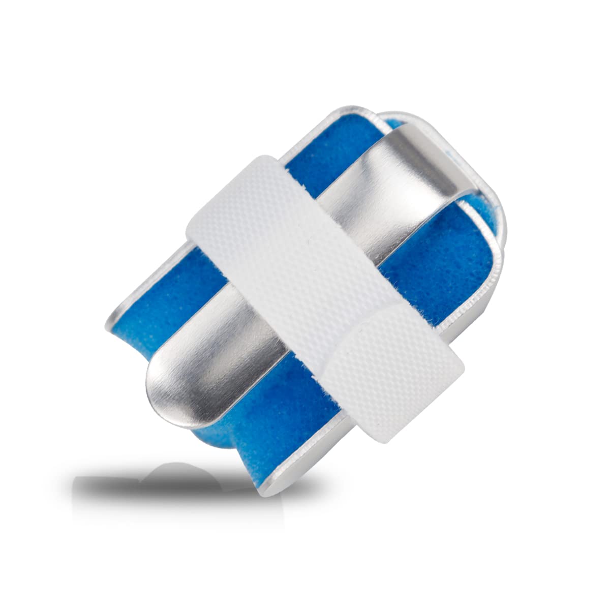 FERCAISH 1 Pair Recovery Injury Pain Bending Deformation Fixing Finger Correction Splint with Built-in Aluminium Support Padded