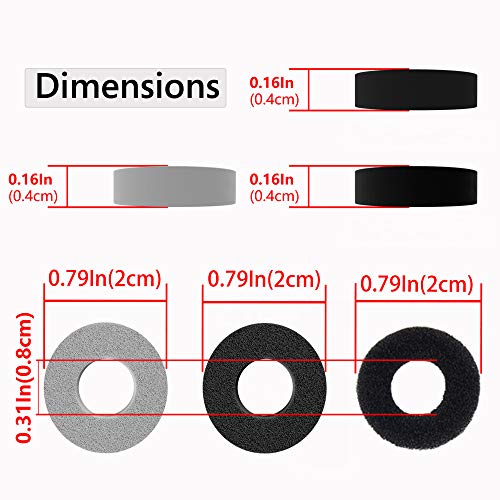 Geekria Precision Rings, Aim Assist Motion Controller Suitable Compatible with PlayStation 5, PS5, Xbox One/Series X, Switch Pro, Control (12 Rings)