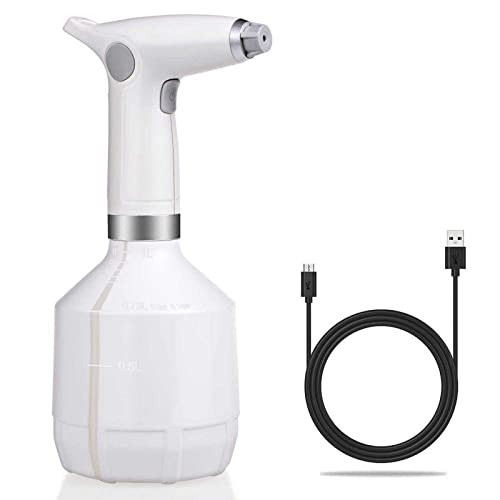 Electric Watering Can, Automatic Garden Sprayer, Rechargeable Spray Bottles, Alternative Pump Sprayer with Adjustable Water Mist Nozzle for Plants, Gardening