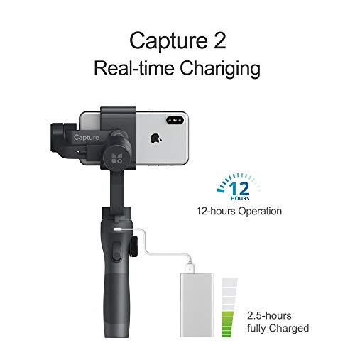 Handheld pan/tilt stabilizer for Smartphone Xs, Focus, Focus & Zoom Action Camera pan/tilt (Color : Option 7)