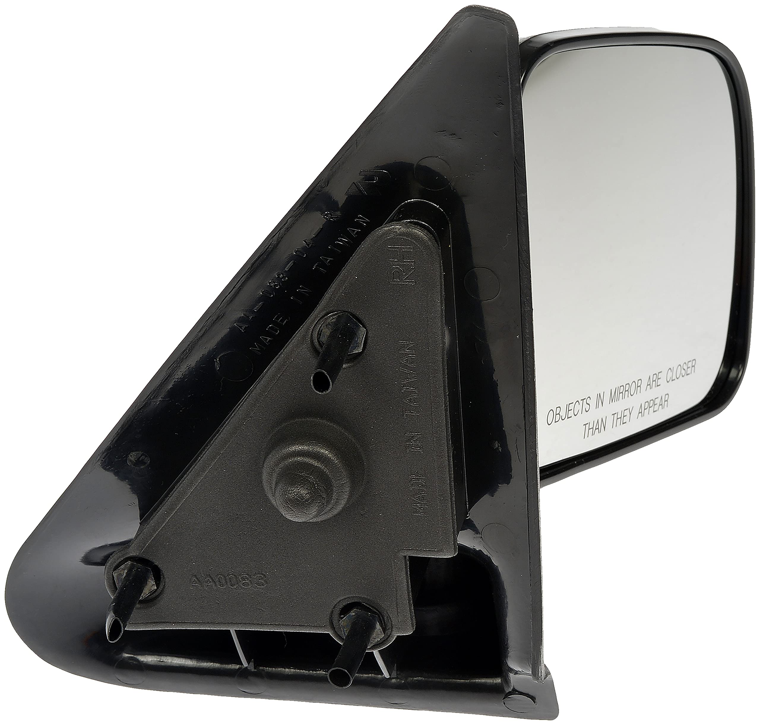 Dorman 955-011 Passenger Side Manual Door Mirror Compatible with Select Ford Models, Black