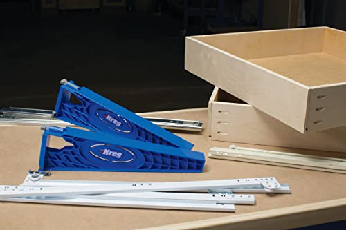 Kreg Drawer Slide Jig (Set of 2) and Concealed Hinge Jig | KHI-Slide & KHI-Hinge