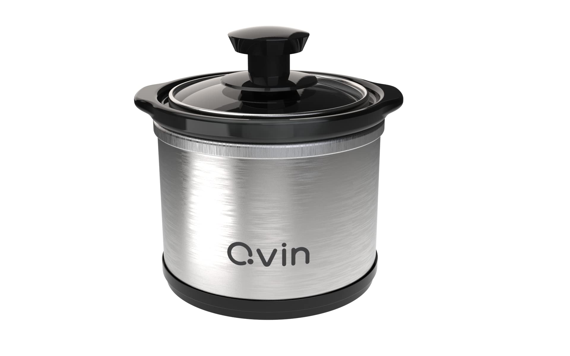 Qvin Fondue Melting Pot for Chocolate, Cheese, Caramel melting and keep warm, 0.65Quart