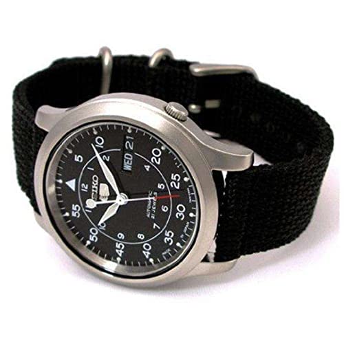 Seiko SNK809K2 Men's Watch Stainless Steel Seiko 5 Military Automatic