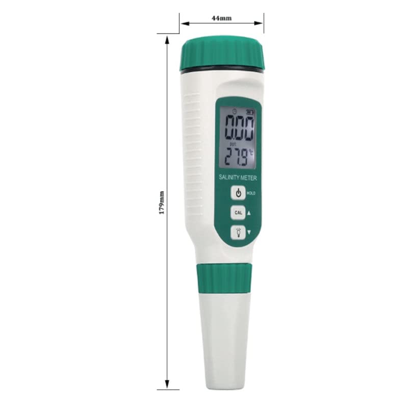 LHLLHL Digital Salinity Meter Tester Pen Food Beverages Salt Content Water Quality Test Aquarium Seawater Meter Measurement Salinometer