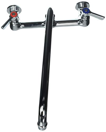 Krowne - 12-814 - Wall Mount Faucet w/ 8" Centers & 14" Spout,Silver
