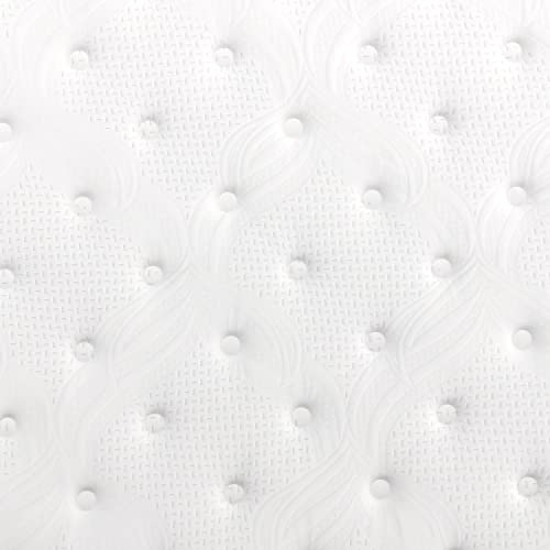 Taylor & Logan Verona Queen Size 14" Premium Comfort Euro Top Hybrid Pocket Spring and Memory Foam Mattress in a Box with Reinforced Edge Support