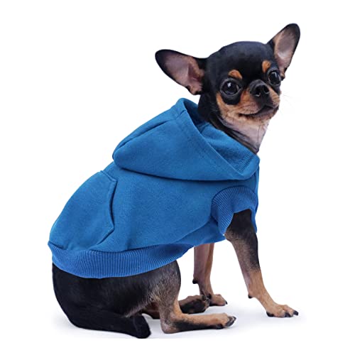 πππ πππππππ Frienperro Dog Clothes for Small Dogs Girl Boy, 100% Cotton Small Dog Hoodie, Chihuahua Clothes Pet Cat Winter Warm Sweatshirt Sweater, Teacup Yorkie Puppy Clothing Coat Costume