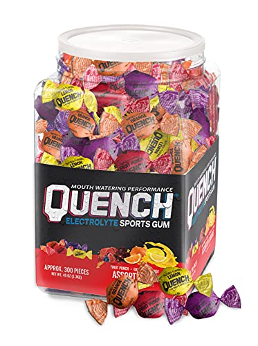 Quench Gum Tub, New Variety Fruit 300,300 Count (Pack of 1)