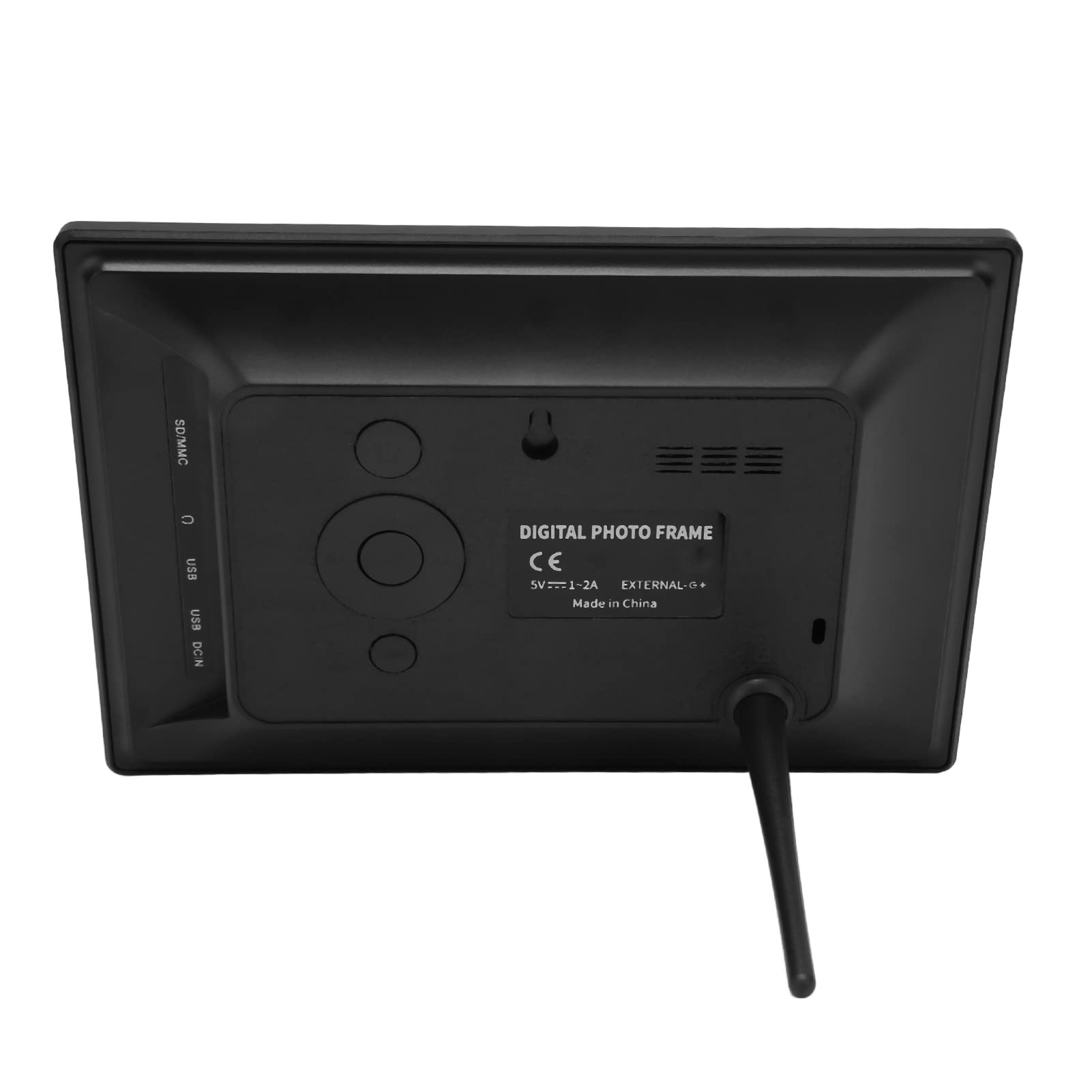 HD Digital Photo Frame, Slideshow 7 Inch IPS Screen Support USB 100β240V Electronic Album with Remote Control for Wedding Party (UK Plug)