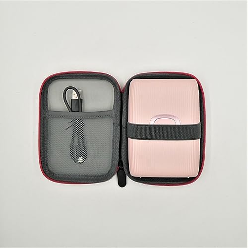 Fujifilm INSTAX Mini Link 2 Smartphone Printer | Soft Pink Bundle with INSTAX Mini Instant Film | 40 Exposures + Microfiber Cleaning Cloth + Small Case (4 Items)