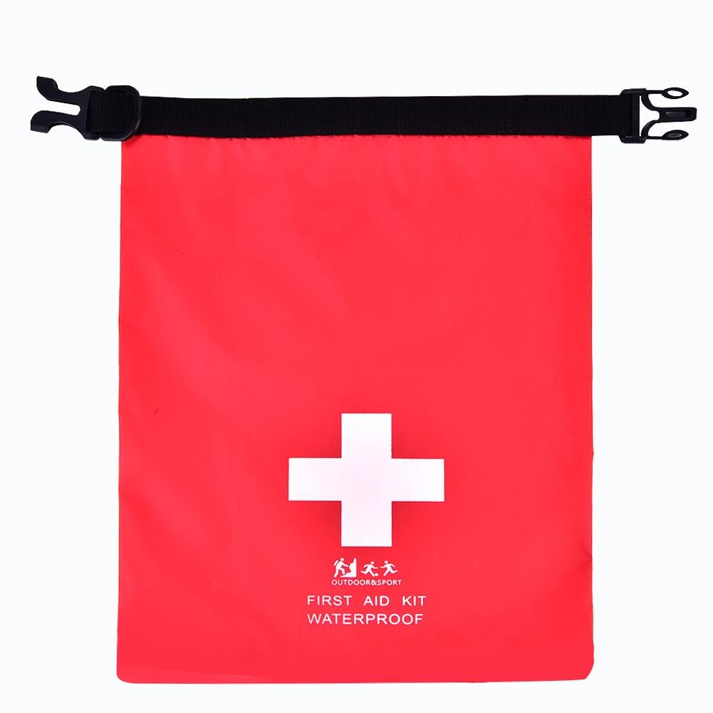First Aid Kit Dry Bag, Travel Empty First Aid Kit Pouch Storage Bag for Emergency, Portable Waterproof First Aid Kit Dry Pack Pouch for Outdoor Camping Drifting Hiking