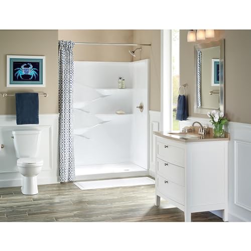 DELTA 79650-BN Windemere Toilet Paper Holder, 8.31 x 3.46 x 2.36 Inches, SpotShield Brushed Nickel