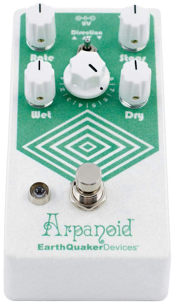 EarthQuaker Devices Arpanoid Polyphonic Pitch Arpeggiator Guitar Effects Pedal
