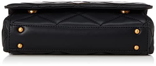 GUESS Cessily Convertible Crossbody Flap, Black