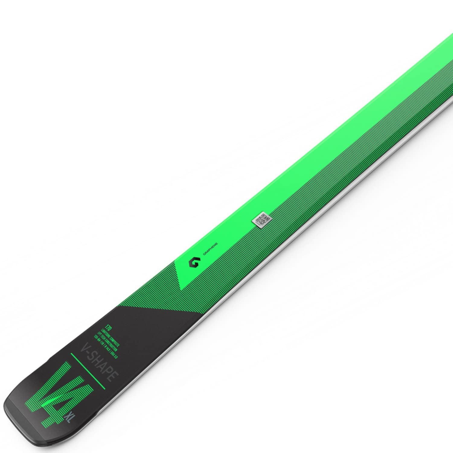 HEAD Unisex V-Shape V4 XL LYT Tech Graphene Lightweight All-Mountain Skis with PR 10 GW Promo Bindings, 156 cm