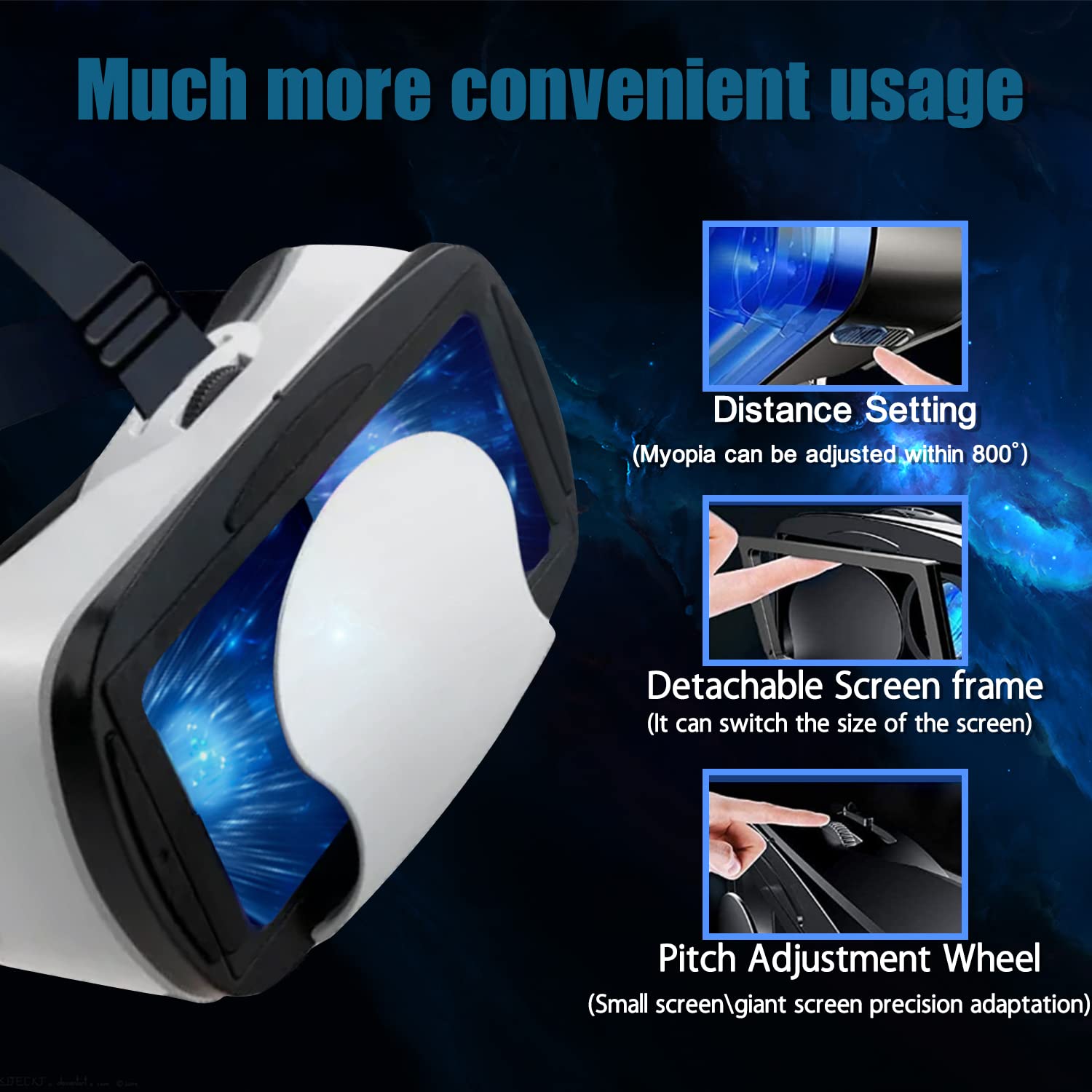 Head Strap with Battery for Oculus Quest 2, 5000mAh Fast Charging Battery Pack, Adjustable Replacement for Meta Quest 2 Elite Strap Accessories, Enhanced Comfort and Playtime in VR