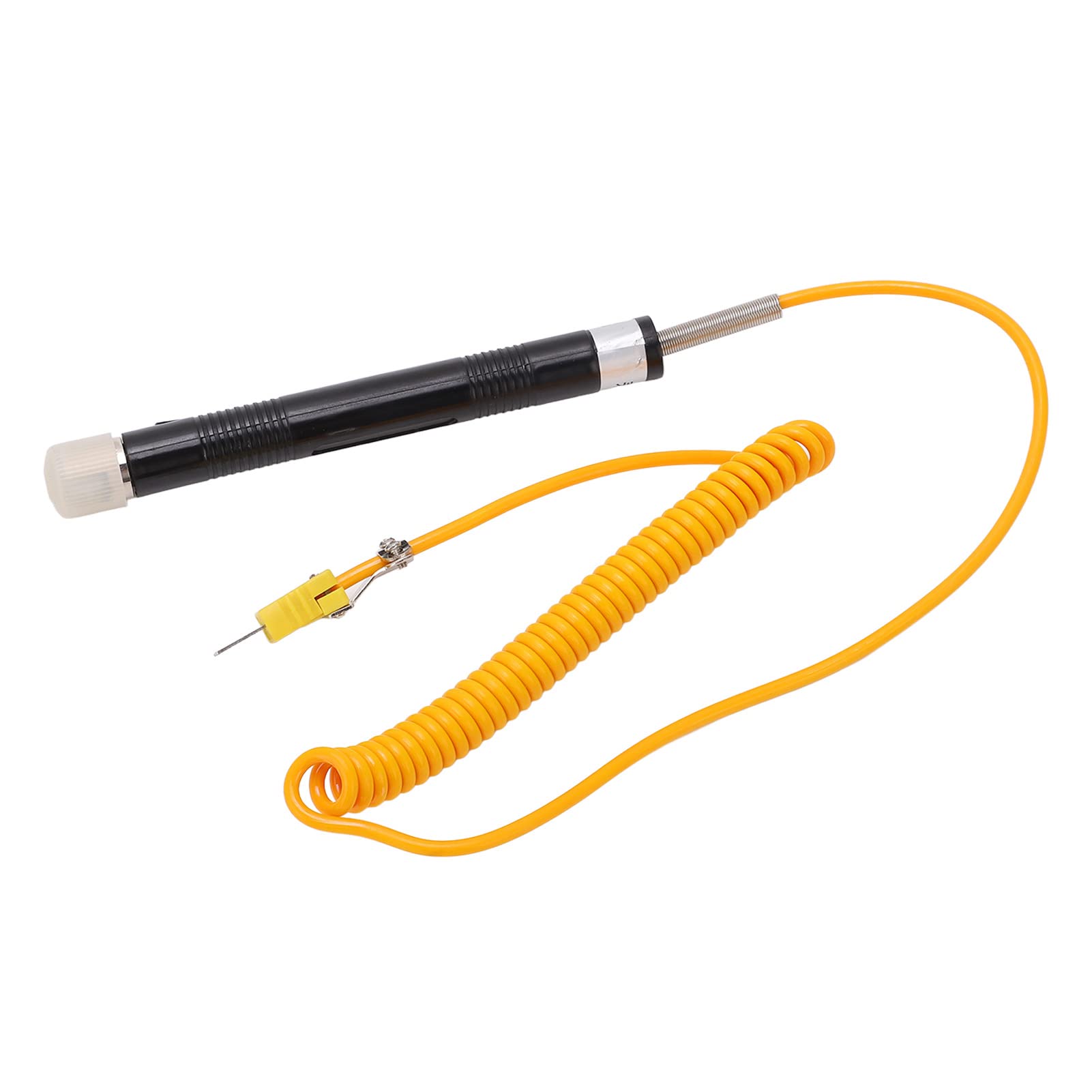 K Type Handheld Outside Thermocouple Probe NR 81531B Straight Shank Thermocouple Probe Replacement 5 Seconds Response -50-500℃