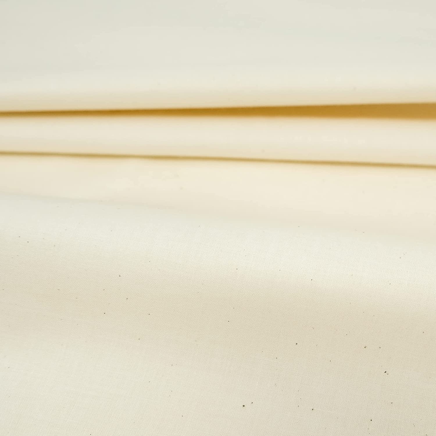 Roc-lon 47/48 Inches Wide 100% Cotton Nature Way Quality Muslin, Unbleached 25 Yards Bolt