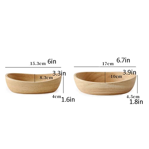 Serving Trays Serving Tray Boat Tray Wooden Tray Creative Tray Multifunctional Suitable for Dessert Bread Home Decor Elegant Decorative Tray (Size : B)