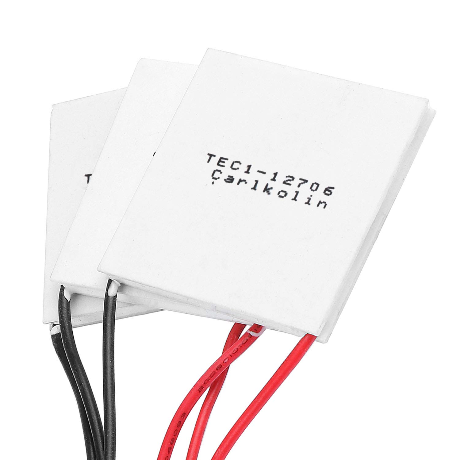 ESUMIC 5PCS TEC1-12706 Cooling Peltier Module 12V 60W 5.8A Heat Dissipation Cooler