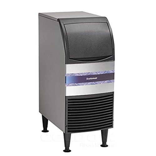 Scotsman CU0715MA-1 Essential Ice Cube-Style Ice Maker with Bin, Stainless Steel, 115-Volts