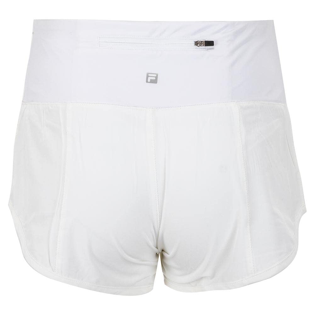 Fila Essentials Stretch Woven Womens Tennis Shorts 100 White L