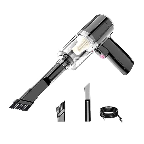 Upgraded Version of The Wireless Home Car Vacuum Cleaner, 120W Strong Suction Handheld Vacuum Cleaner, Portable Small Vacuum Cleaner