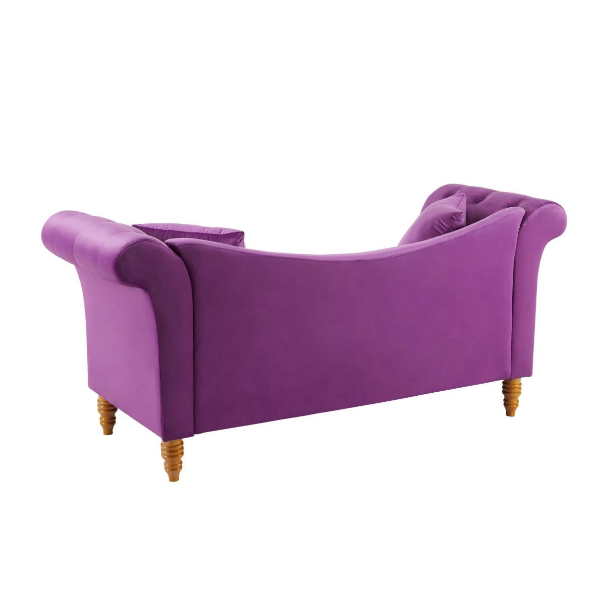 Rukasto Sofa Stool with 2 Pillows - Stylish Storage Stool for Living Room and Lounge