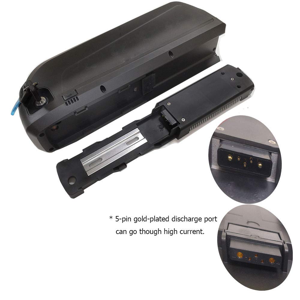 Empty Ebike Battery Case 48v 52v Hailong Frame E-Bike Battery Case Down Tube Battery Box 70pcs Cells Bike Battery Case (52V)