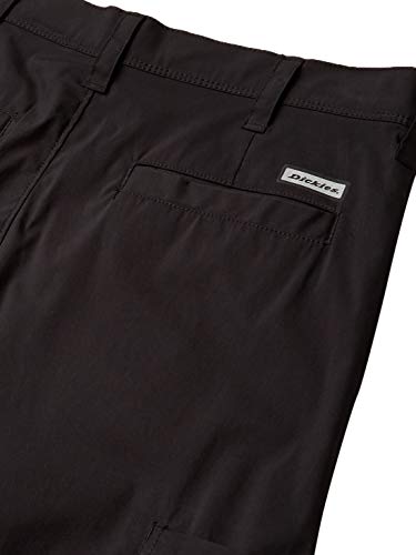 Dickies Men's 11 Inch Temp-iQ Performance Hybrid Utility Short, Black, 36