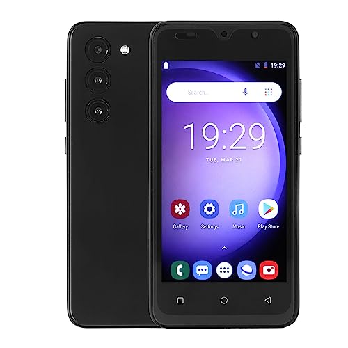 HEEPDD 3G Network Smartphone, 3 Card Slots S23+ 5.0 Inch Smartphone 4GB RAM 32GB ROM for Everyday Life (US Plug)